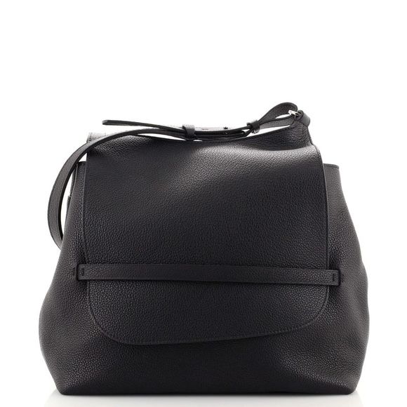The Row | Bags | The Row Sideby Shoulder Bag Leather Black | Poshmark
